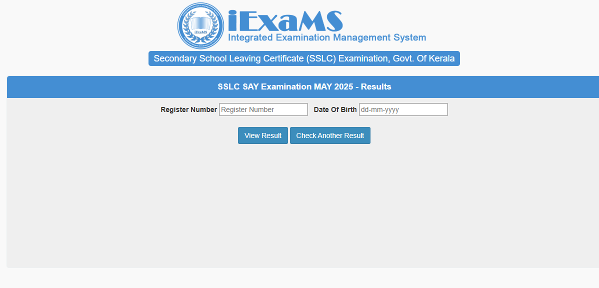 Kerala SSLC SAY exam result 2025 released at sslcexam.kerala.gov.in ...