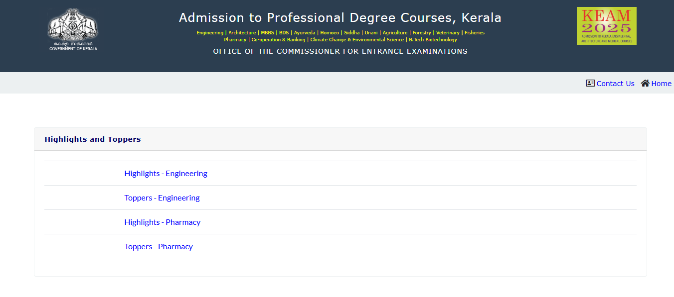 KEAM rank list 2025 released at cee.kerala.gov.in: Check rank list here ...
